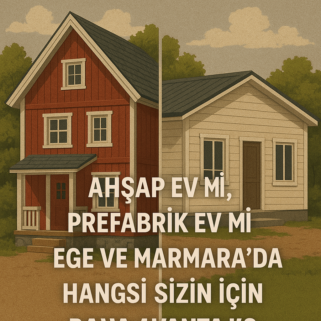 Ahşap Ev mi, Prefabrik Ev mi? Ege ve Marmara’da Hangisi Sizin İçin Daha ...